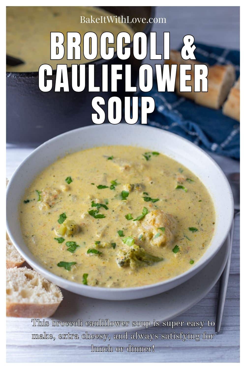 Best Broccoli Cauliflower Soup Easy Soup For Lunch Or Dinner